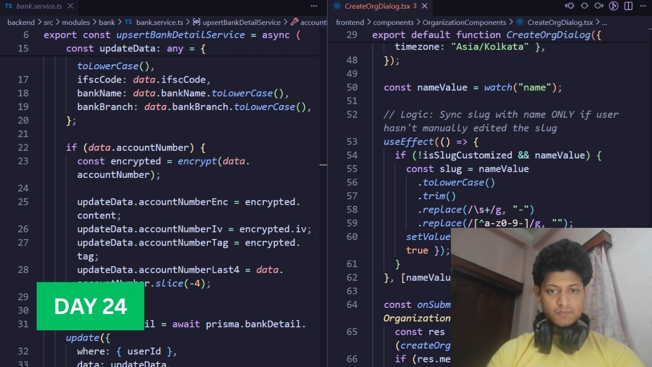 🔴 Day 24 — Building my SaaS as a Solo Developer (Live Coding)