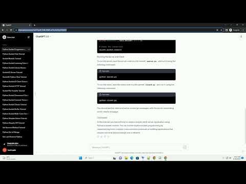 python socket programming pdf