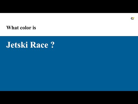 Jetski Race color #005d96 hex color - Blue color - Warm color 005d96