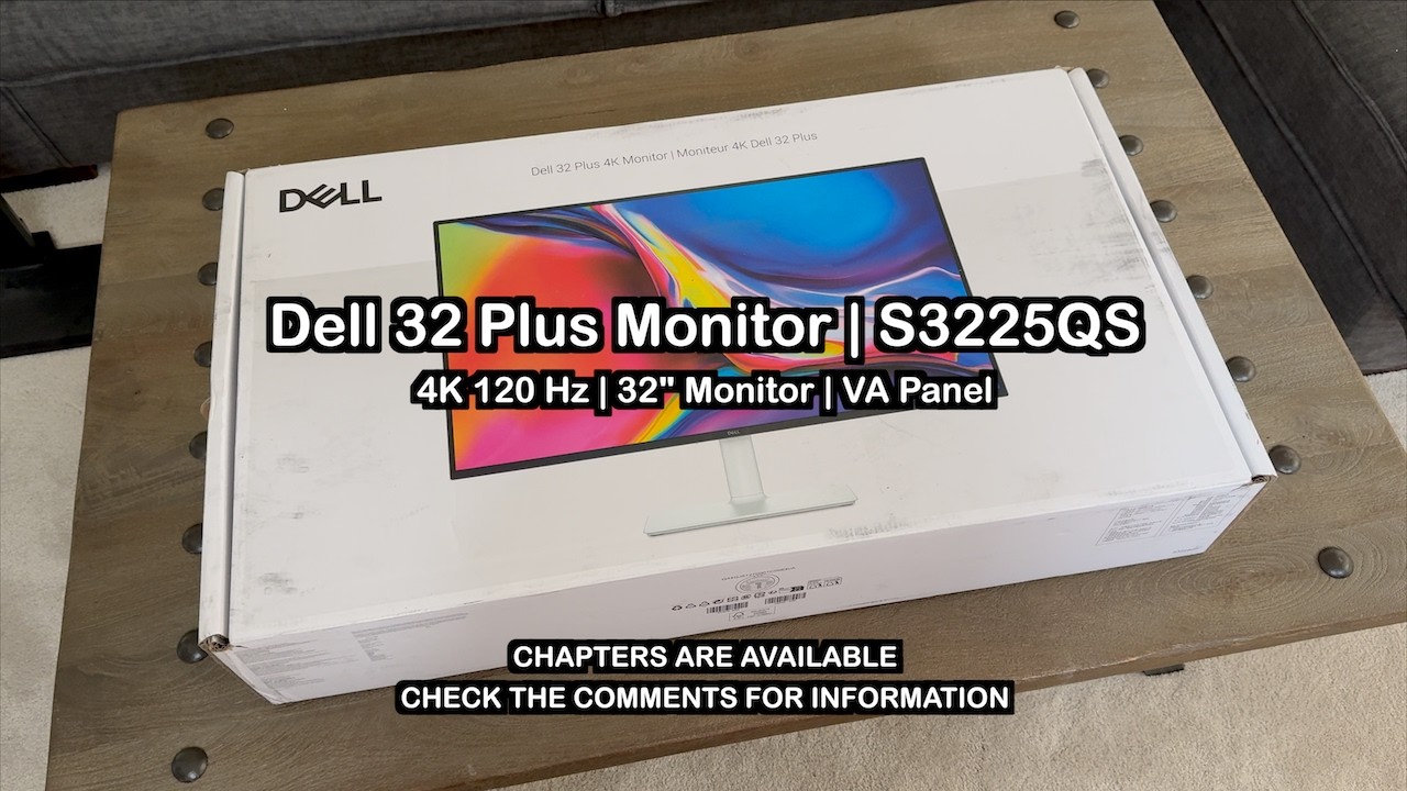 you get what you pay for… | Dell 32 Plus Monitor (S3225QS) | 4K 120Hz | VA Panel
