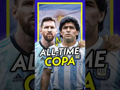 The Copa America but it’s All-Time Nations: Argentina XI 🇦🇷🏆