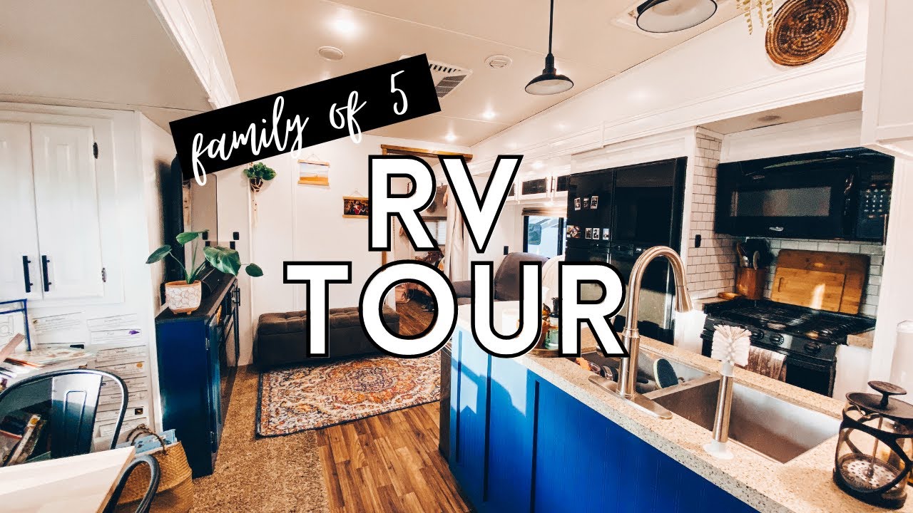 Family of Five Lives in a Completely Renovated RV With Three Bedrooms ...