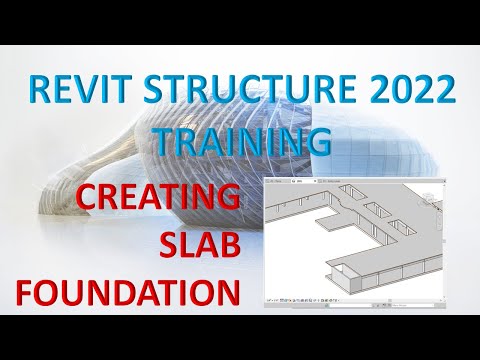REVIT STRUCTURE 2022 LESSON 20: CREATING SLAB FOUNDATION | LEARNING ...