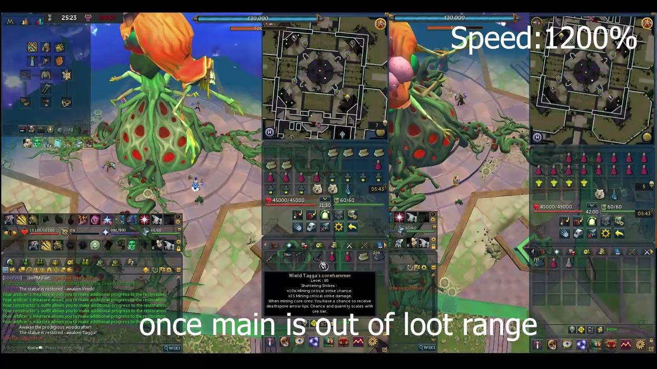 24 Croesus Drops on 1 account