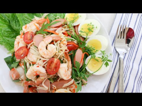 Instant Ramen Noodle Salad - Episode 214