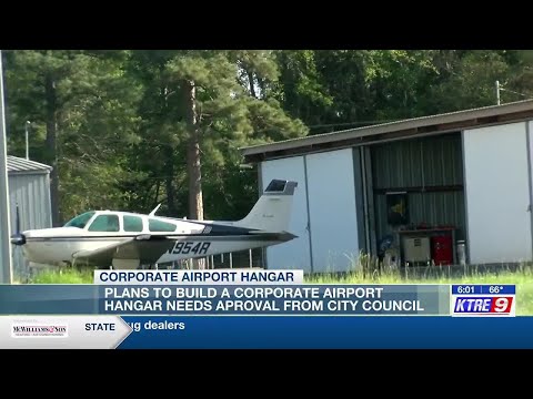 Lufkin City Council discusses business park, corporate hangar at airport