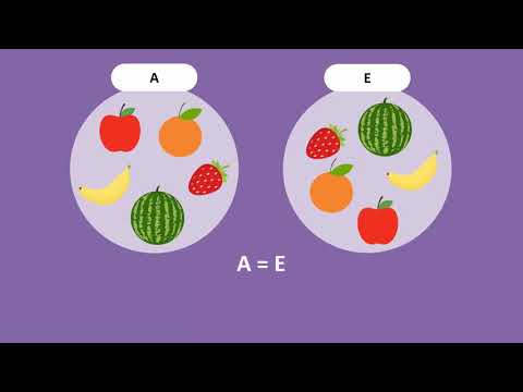 Equal and Equivalent Sets