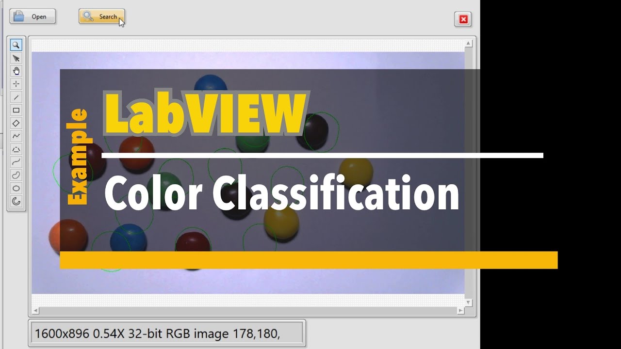 LabVIEW #EP5 Color classification