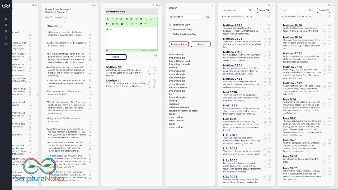 Scripture Notes Fast Start Training