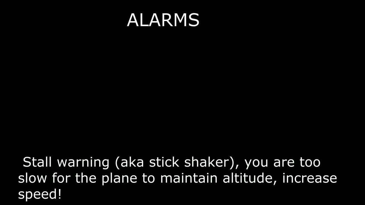 Alarms, TCAS, and GPWS of the Boeing 737 With Explanation