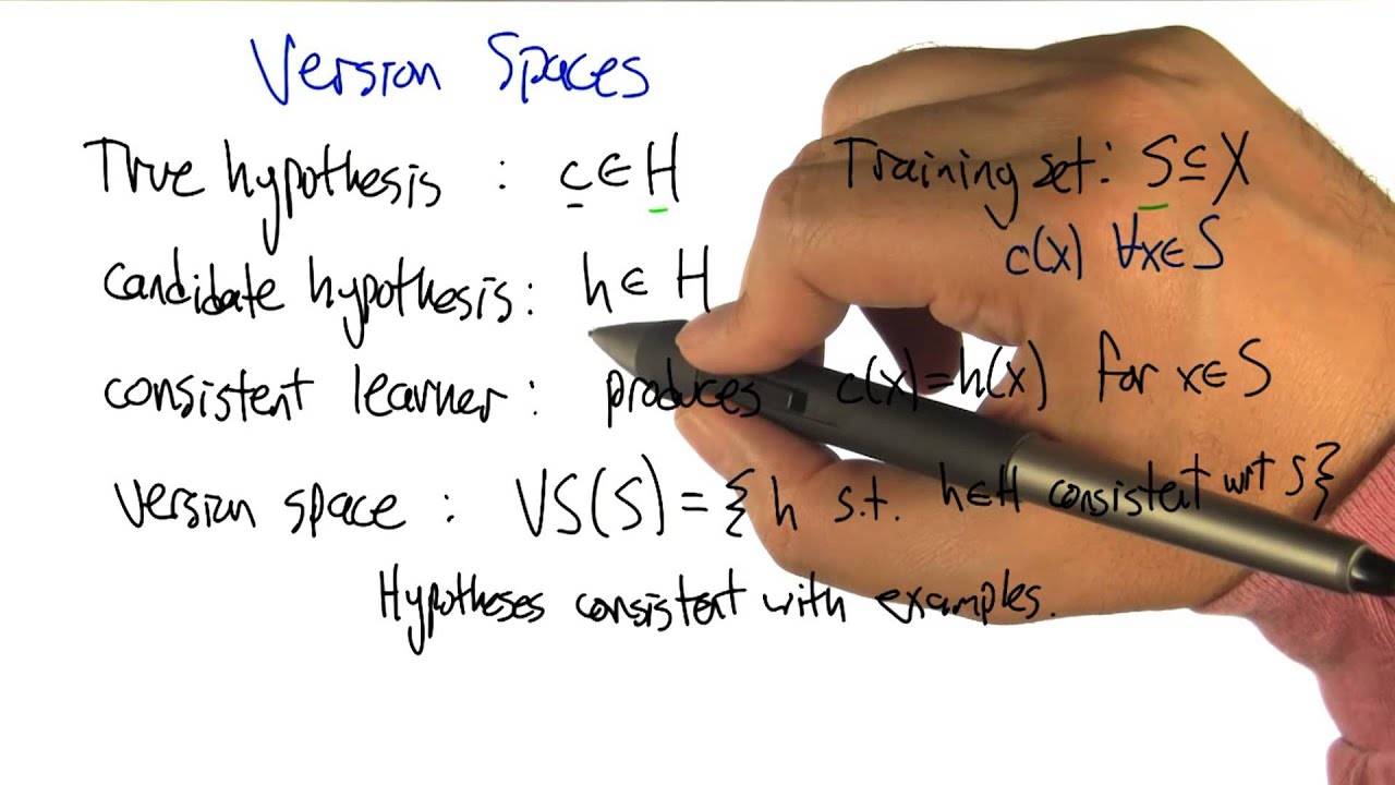 Version Spaces - Georgia Tech - Machine Learning