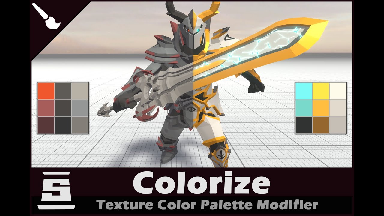 Colorize Advance Texture Palette Modifier