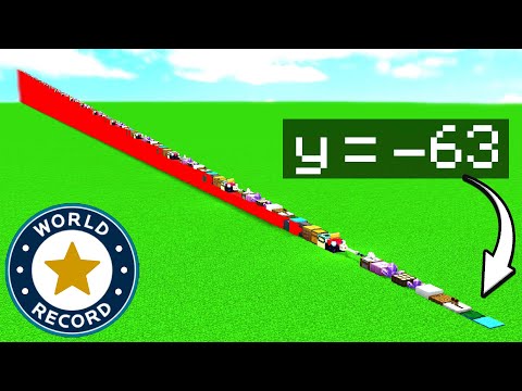 Most Inefficient Minecraft Staircase World Record!