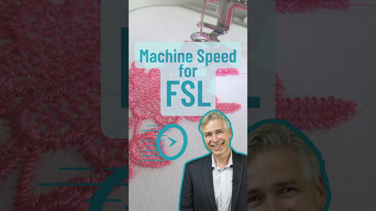 This is one of my go-to tricks when embroidering freestanding lace ✨🧵 #embroidery #laceembroidery