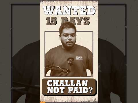 Pay Your e-Challan Today Or...😨 #shorts #challan #fine #facts #mumbaipolice #mumbai #hindi #cars24