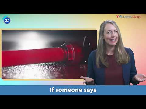 English Idioms: Drinking from a Fire Hose
