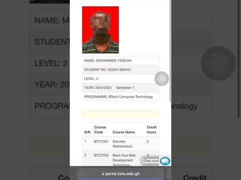 How To Get Access To Your Student Portal ,As A Student Of Kumasi Technical University (Kstu) 💡💡💡