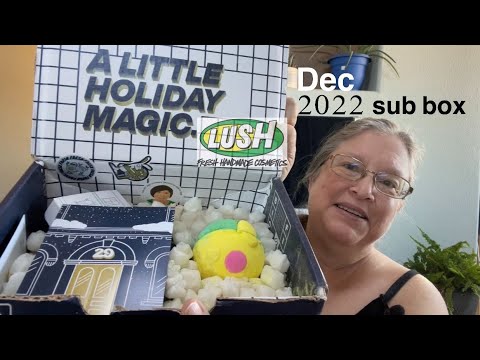 Lush Christmas Subscription box December 2022 | Lush Archive & Encyclopedia