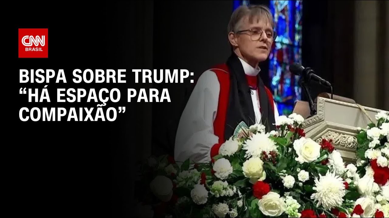 À CNN, bispa que pediu a Trump misericórdia para imigrantes aborda ...
