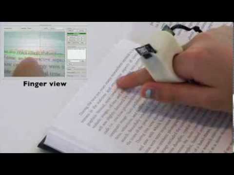 Fingerreader – Wearable Interface to support reading | DESIGNABILITIES