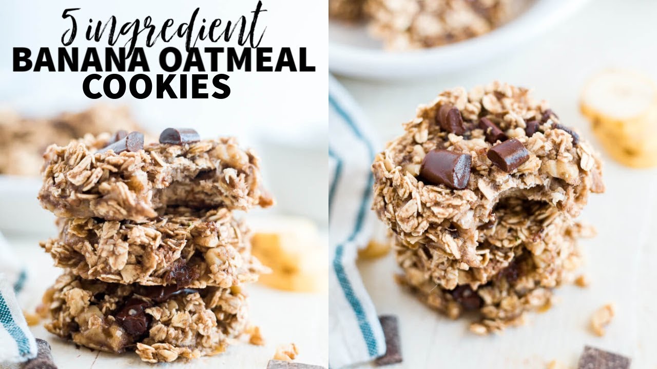 How to Make Healthy Banana Oatmeal Cookies