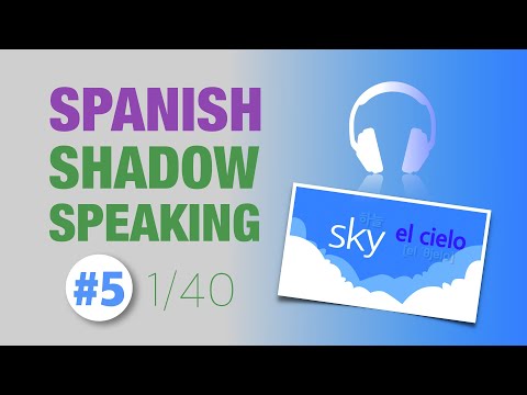 Spanish Shadow Speaking #5(1/40) 30x