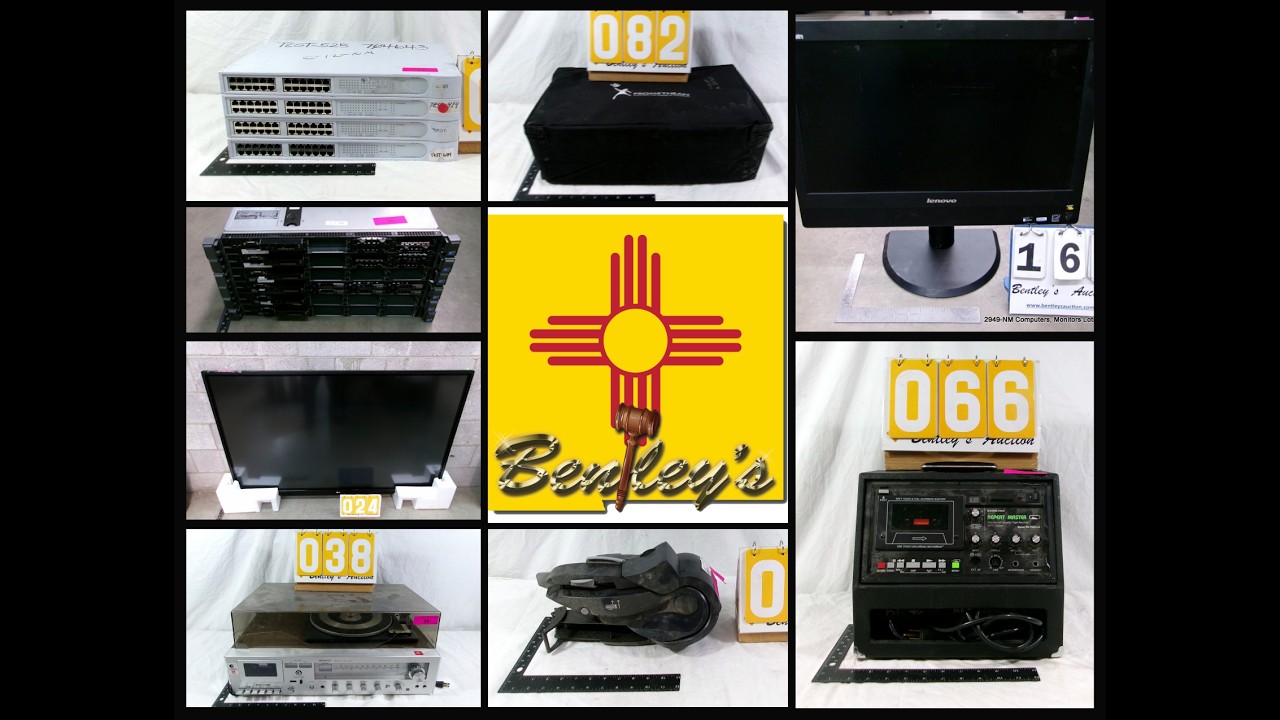 2949 NM Computers, Monitors & Accessories Online Auction