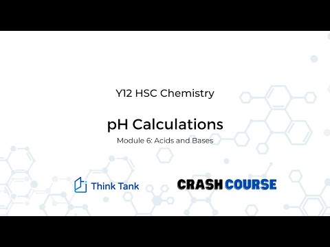 pH Calculations | NESA HSC Chemistry