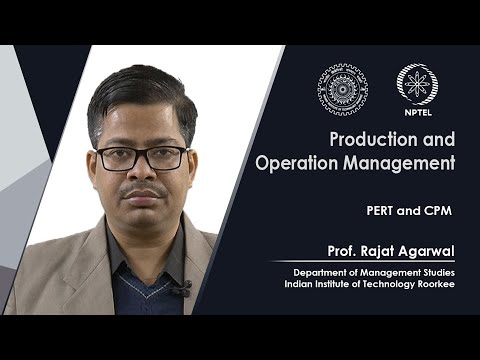 Lec 52- PERT and CPM