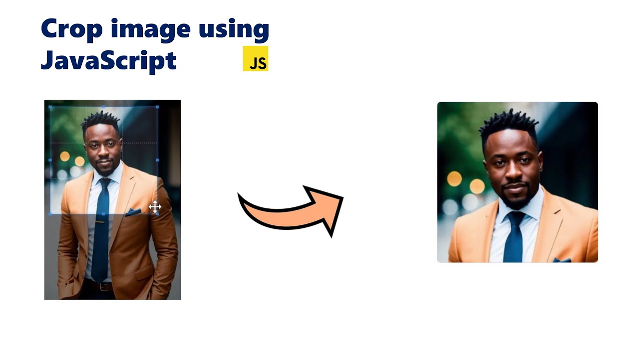 How to crop image or picture before upload using JavaScript