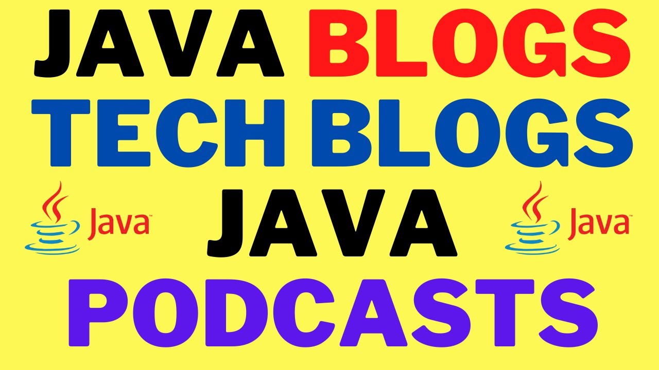 #SHORTS | IMPORTANT JAVA BLOGS | TECH BLOGS | PODCASTS FOR JAVA DEVELOPERS | InterviewDOT