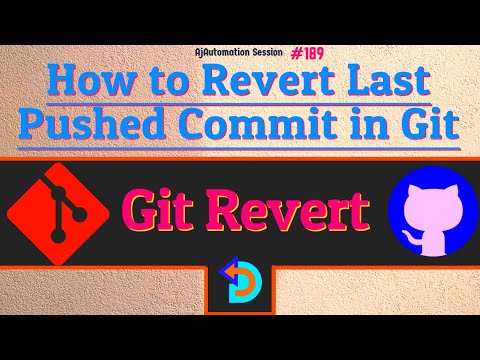 How to Revert Last Pushed Commit using CMD | Undo Git Push Undo | Last Pushed Commit via CMD Prompt