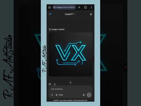 VX Logo Design | Futuristic Tech Letter Logo #shorts #rafartstudio