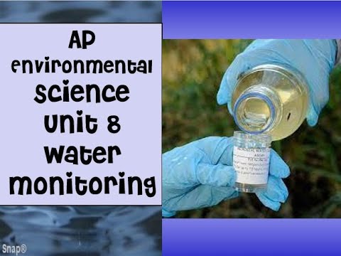AP Environmental Science Unit 8 Water Monitoring