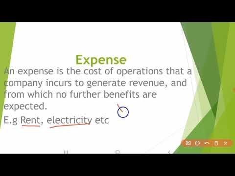 what is expenses| definition of expenses|basic accounting| Home of Thinker