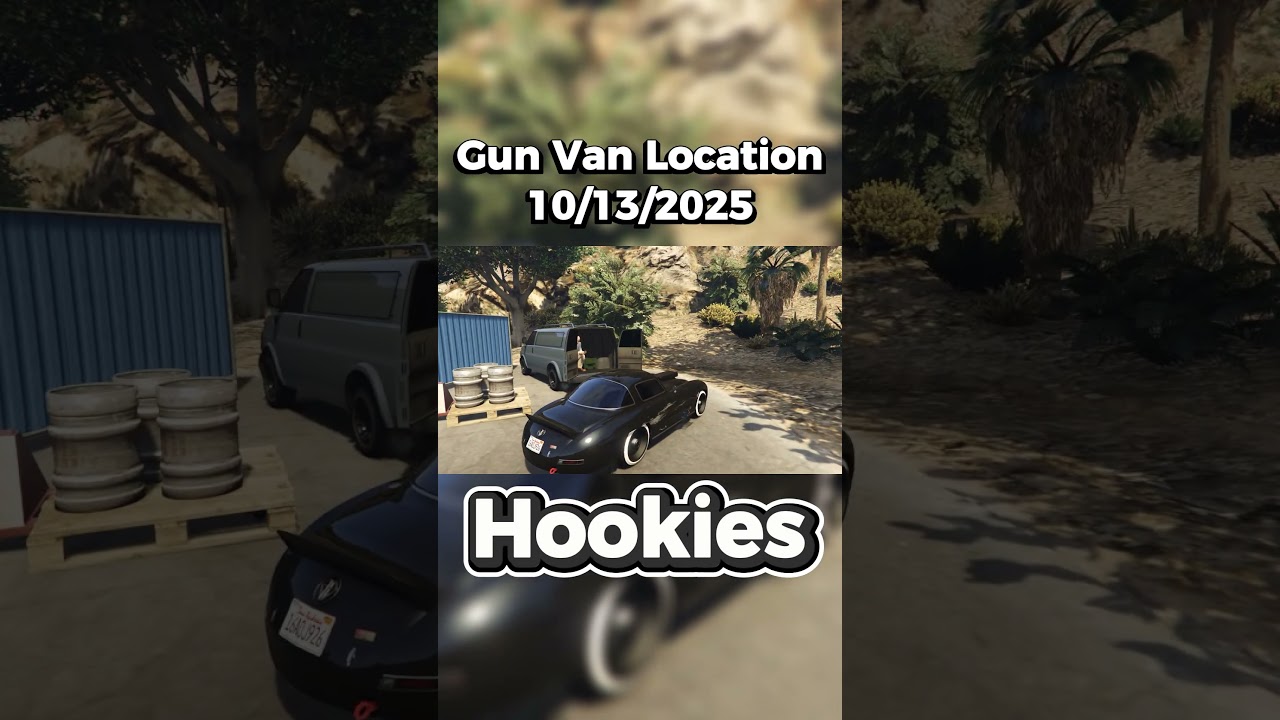 GTAONLINE GUN VAN LOCATION 10/13/2025 #gta #gtaonline #gunvan