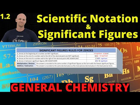 1.2 Scientific Notation & Significant Figures | General Chemistry