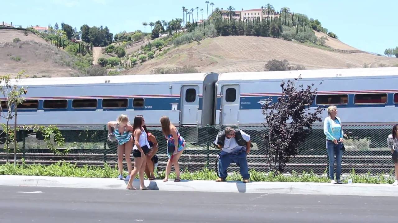 MOONING AMTRAK  - How the Strange Tradition Began