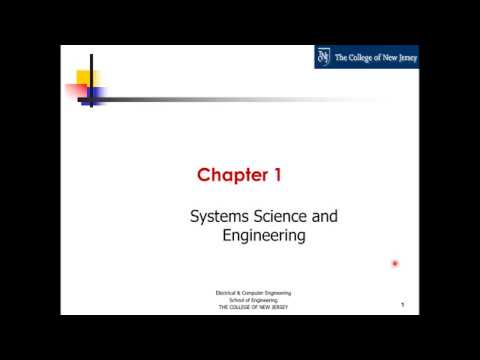Systems Engineering Course - Chapter 1 - Systems Science and Engineering