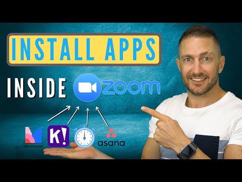 How to use Zoom Apps inside Zoom Meeting NEW FEATURE | App Marketplace | 5.7.3 Update