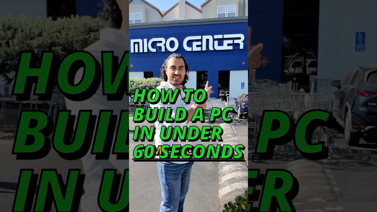 How to Get A PC at Micro Center in 60 Seconds