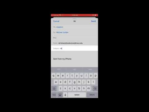MSU Mobile Help: Email