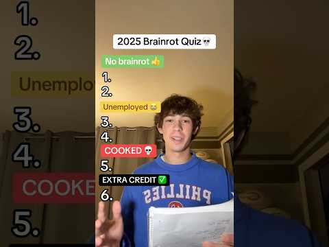 2025 brainrot quiz 💀 #brainrot #funny #meme #2025 #choppedchin #shorts #viral