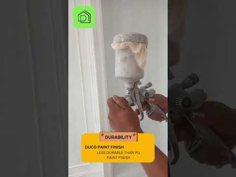 Duco Paint Vs Pu Paint. #shorts #youtubevideo #reels #architecture #interior