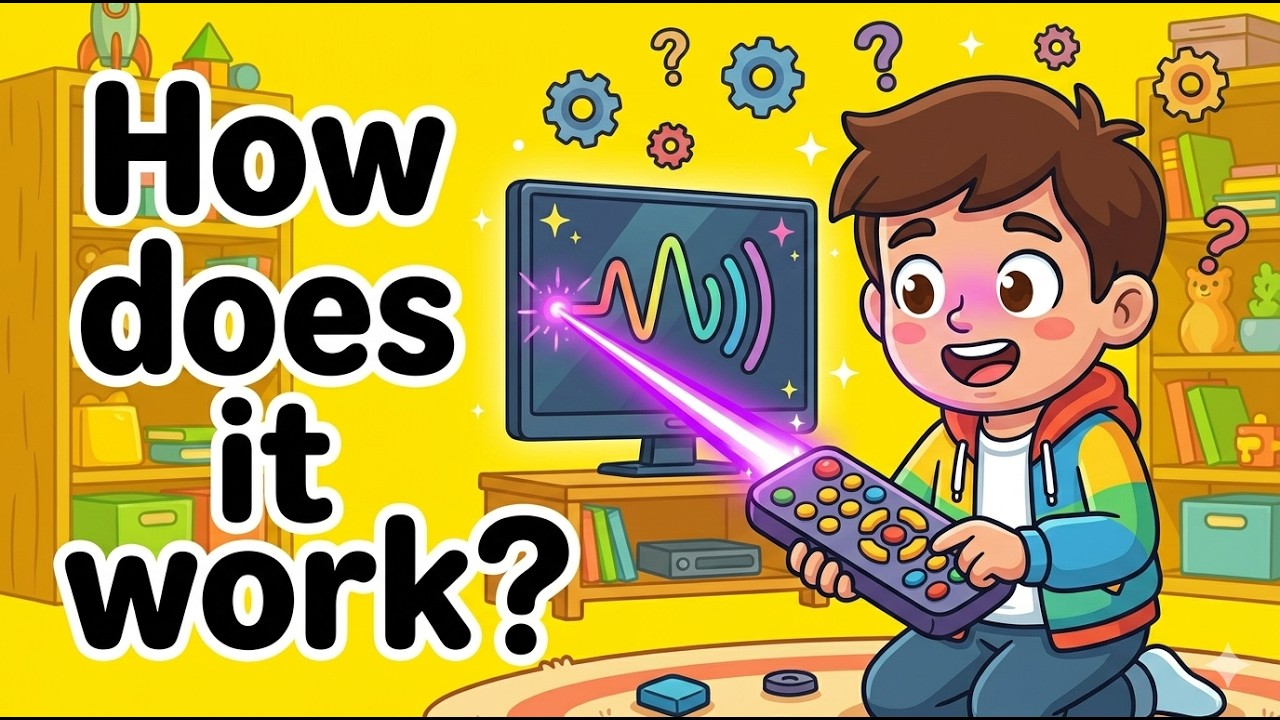 How Does a TV Remote Work? Science for Kids! | Basic Electronics