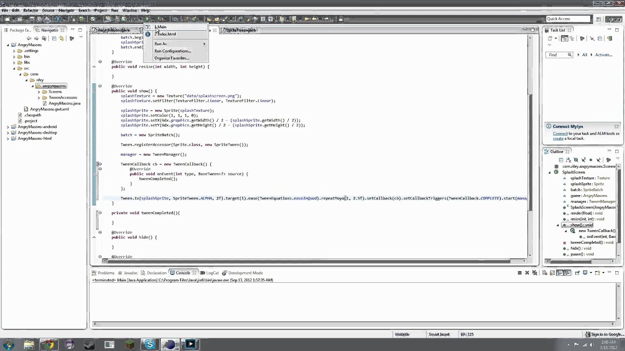 Creating a Game in Java - Episode 3: Switching Screens