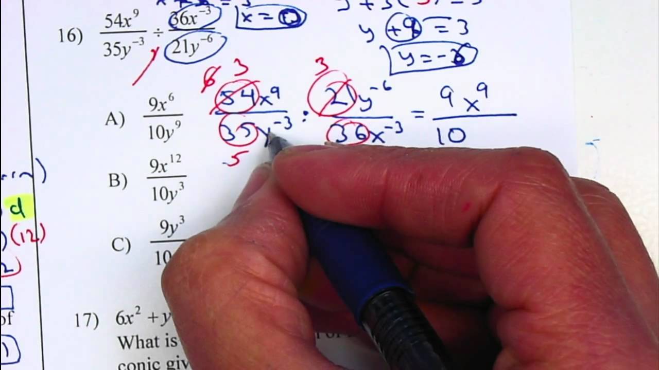 Alg2   Chapter 12 Practice Test Open Response Project Part 4