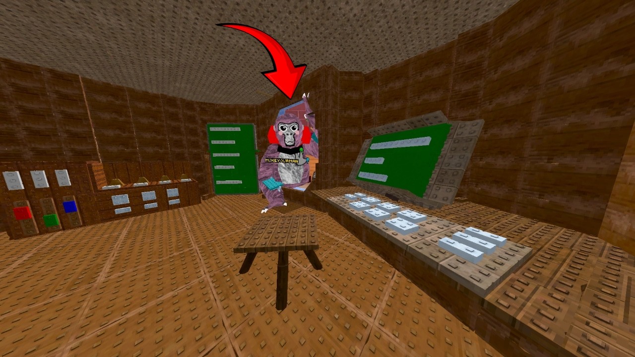 I Built A Life-Size STUMP In Gorilla Tag!