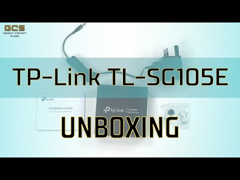 TP-Link TL-SG105E Unboxing