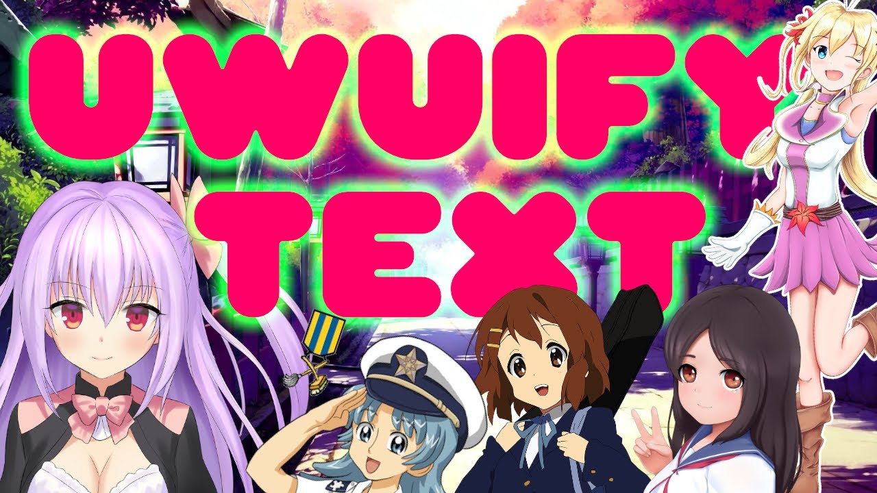 How To Uwuify Text